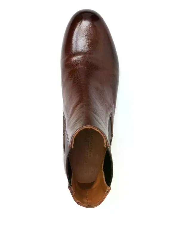 PANTANETTI Leather Ankle Boots