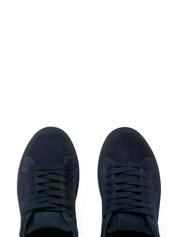 Etro Suede Low-top Sneakers - Blue