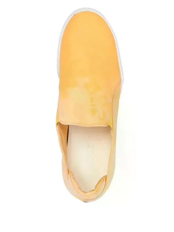 PANTANETTI Tie-dye Sneakers - Yellow