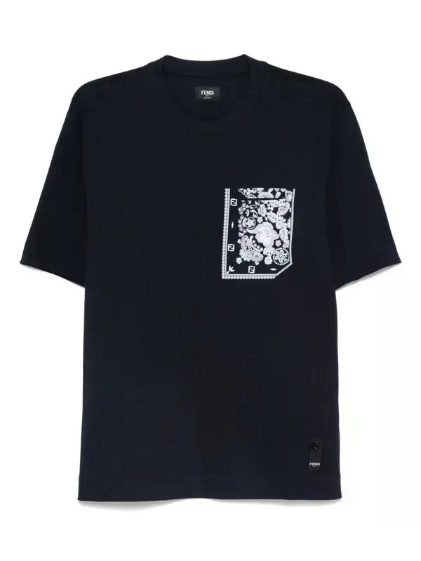 Fendi Bandana-print T-shirt