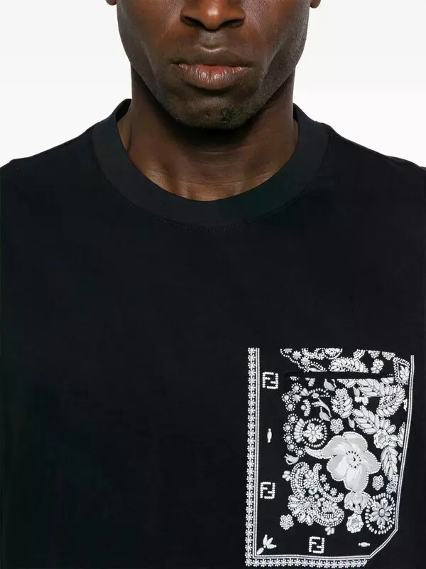 Fendi Bandana-print T-shirt