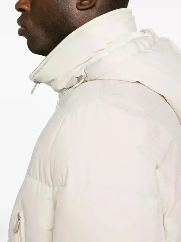 Brunello Cucinelli Hooded Puffer Jacket - Neutrals