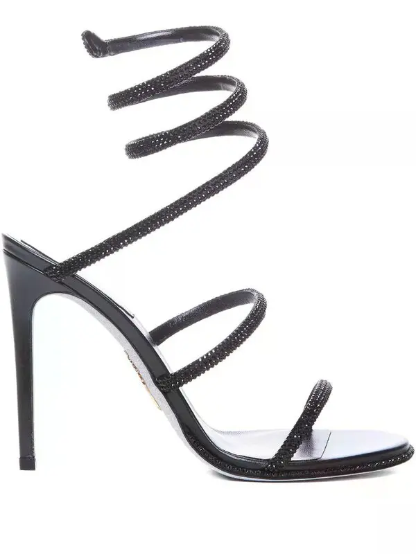 Rene Caovilla 105mm Leather Sandals