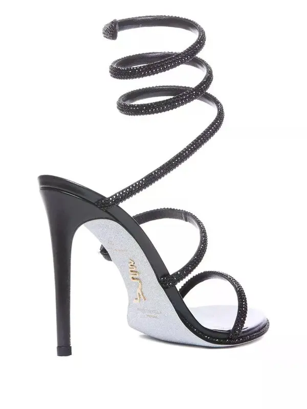 Rene Caovilla 105mm Leather Sandals