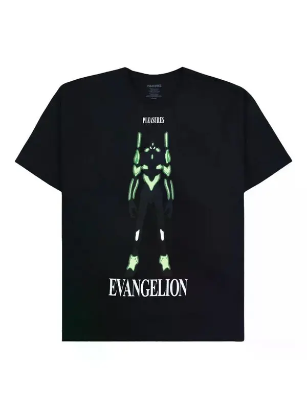 PLEASURES X Evangelion Eva 1 T-shirt