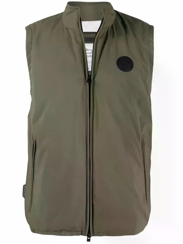 Woolrich Padded Logo-patch Gilet
