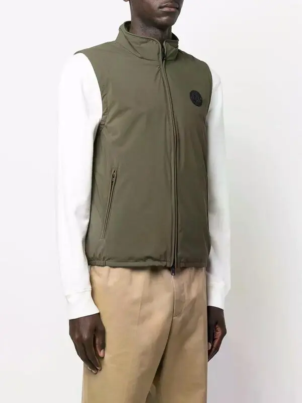 Woolrich Padded Logo-patch Gilet