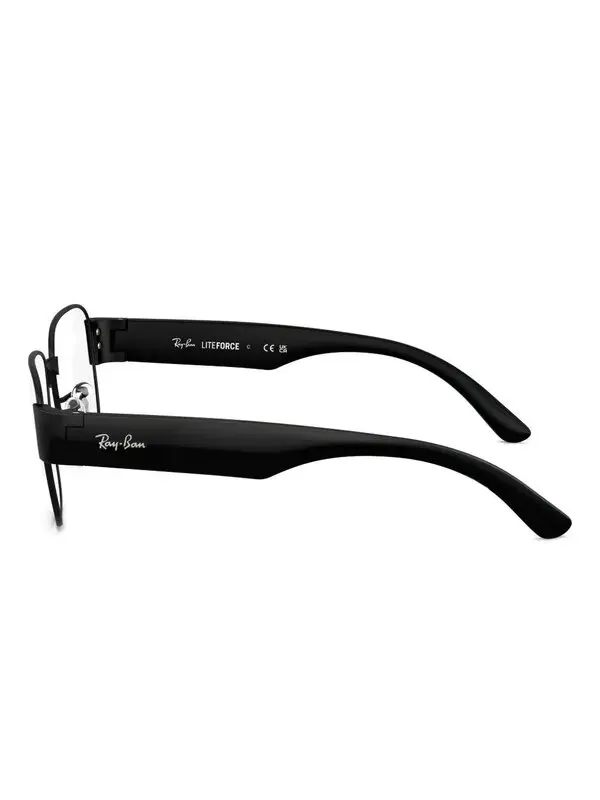 Ray-ban Square-frame Eyeglasses - Black