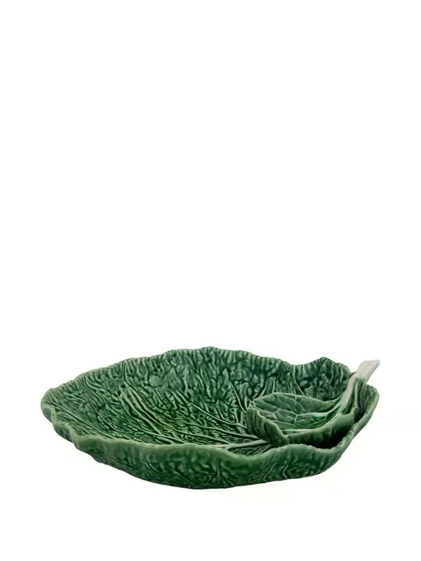 BORDALLO PINHEIRO Large Cabbage Leaf Bowl Set - Green