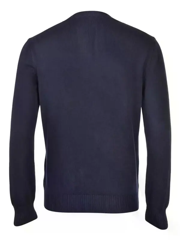 GRAN SASSO Cotton Crew Neck Sweater