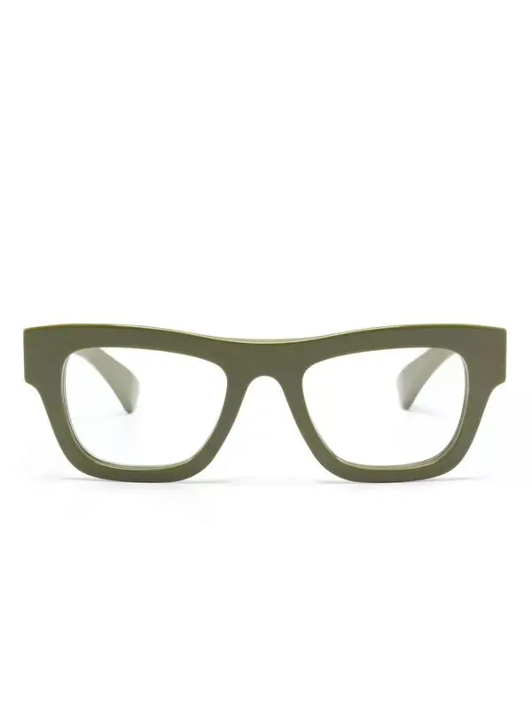 Gucci Square-frame Glasses - Green