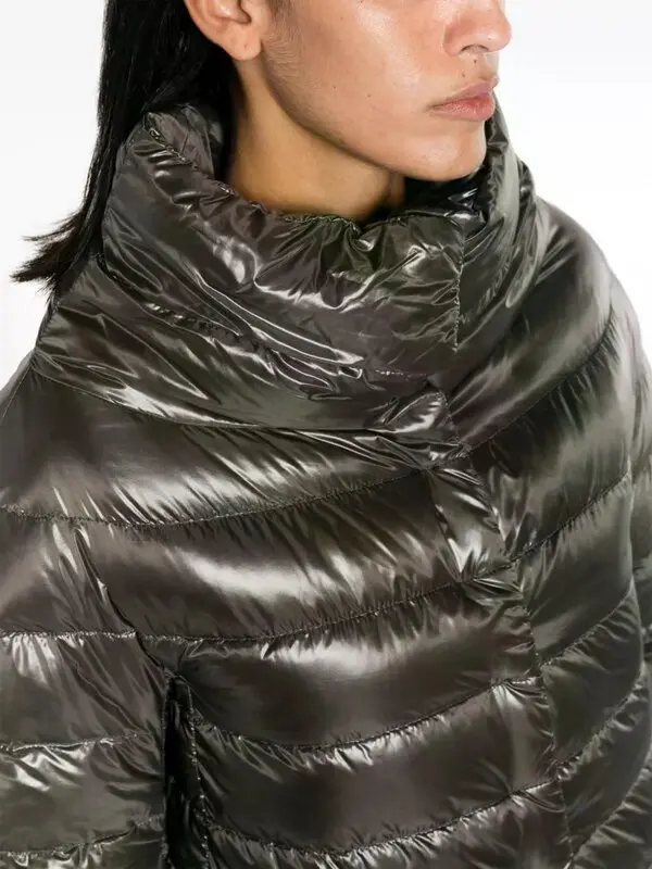 Herno Padded Funnel-neck Jacket - Grey