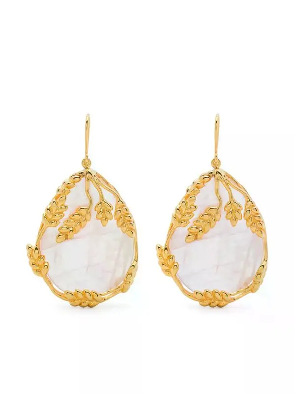 AURÉLIE BIDERMANN Françoise Pendant Earrings - Gold