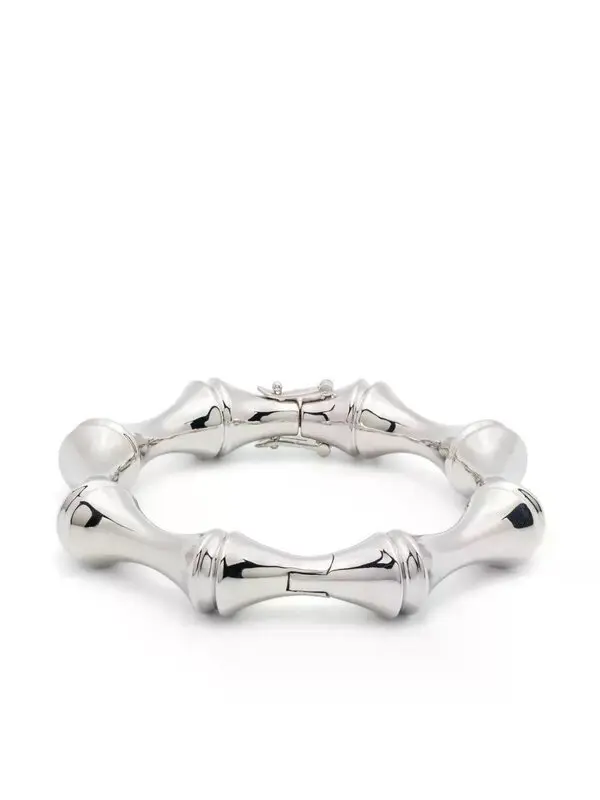Eddie Borgo Large Bambu Bracelet - Silver