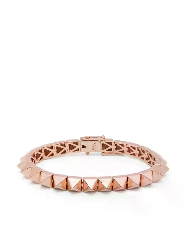 Eddie Borgo Pyramid Bracelet - Pink