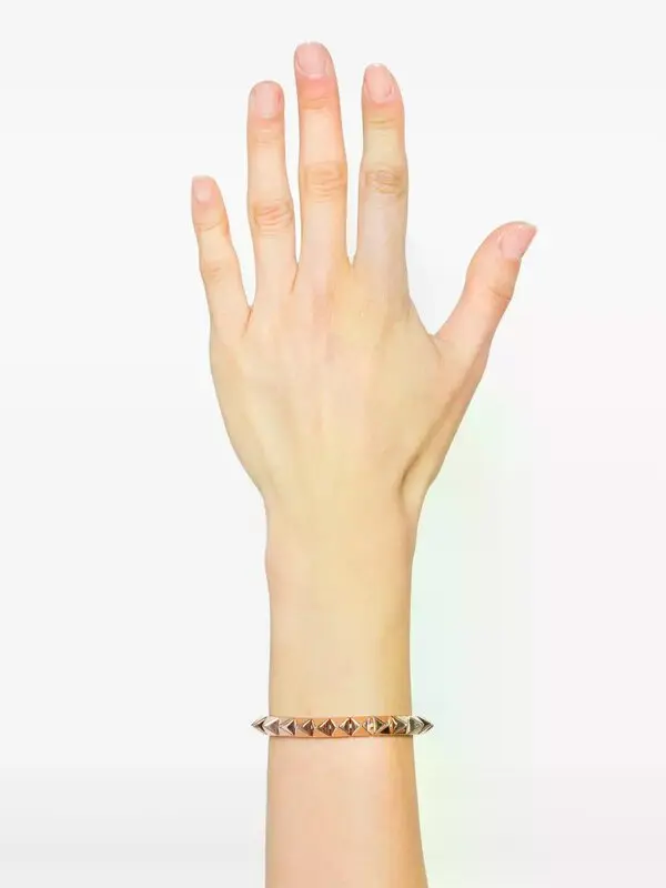 Eddie Borgo Pyramid Bracelet - Pink