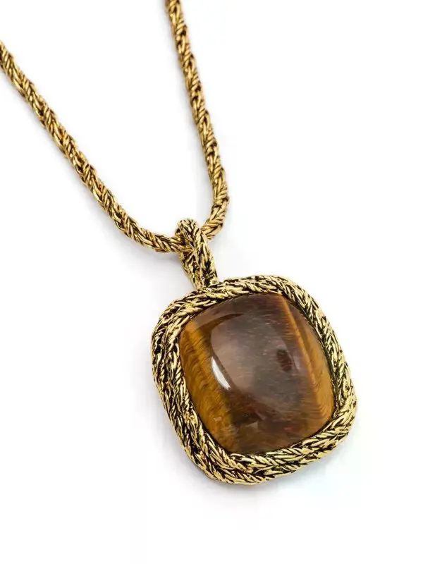 AURÉLIE BIDERMANN Miki Tiger Eye Necklace