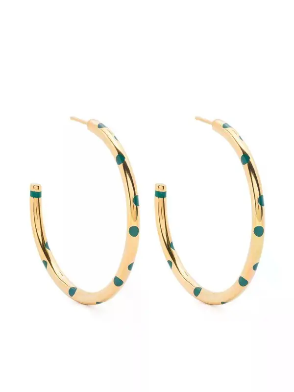 AURÉLIE BIDERMANN Positano Hoop Earrings - Gold