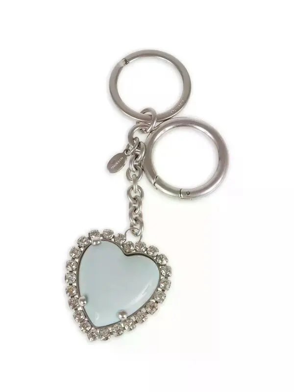 Valentino Garavani Coeur Hyperbole Bag Charm - Silver