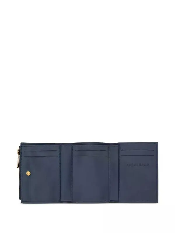 Longchamp Pure Compact Wallet - Blue