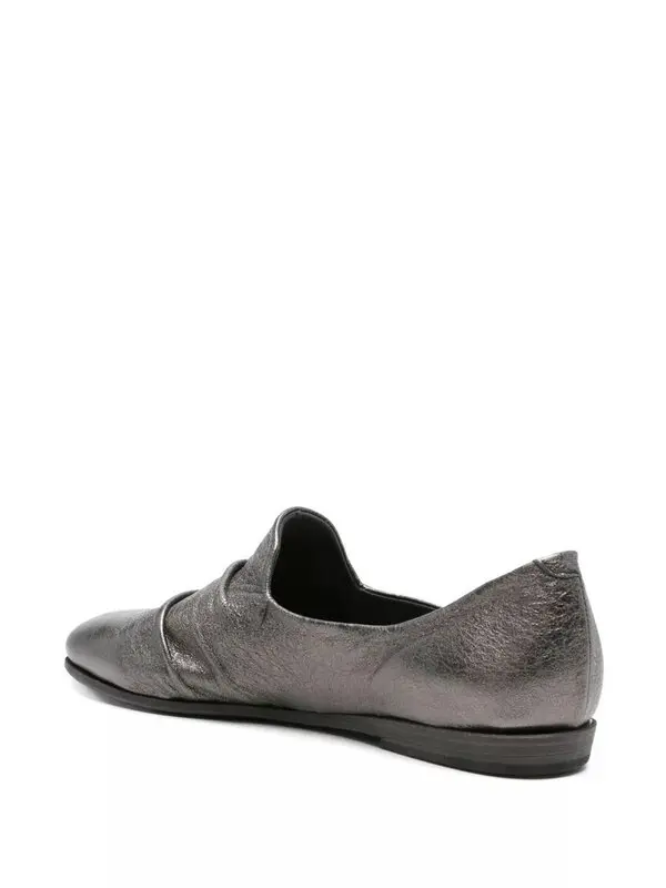 PANTANETTI Metallic Loafers