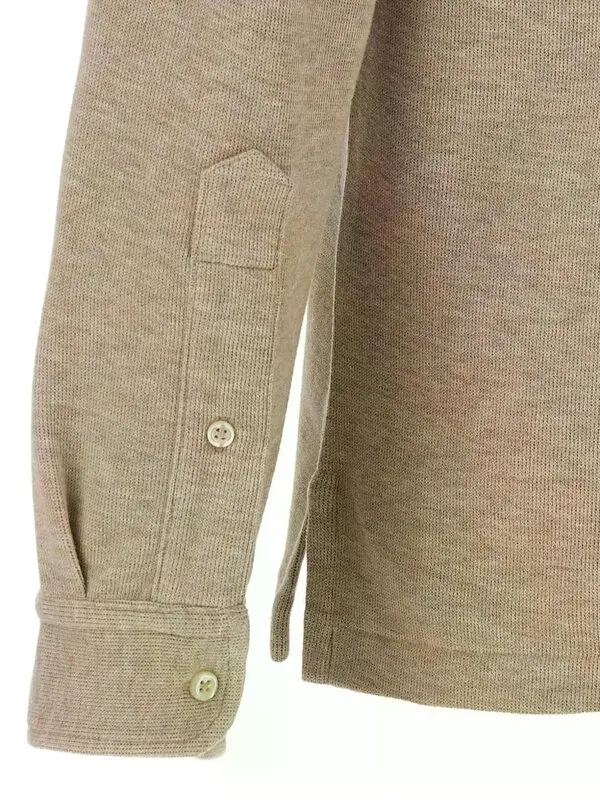 Polo Ralph Lauren Long-sleeve Polo Shirt - Neutrals | Editorialist