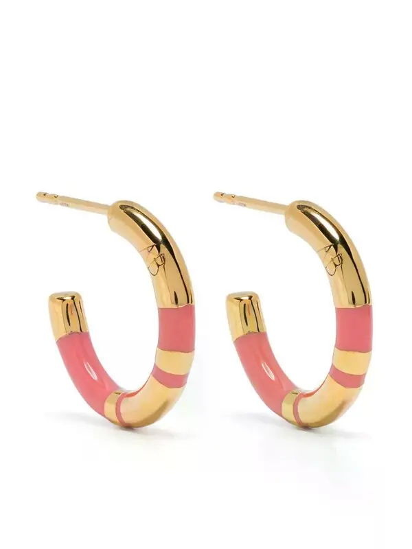 AURÉLIE BIDERMANN Mini Positano Hoop Earrings - Gold