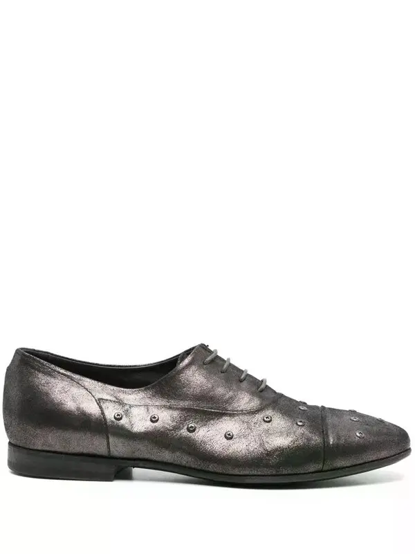 PANTANETTI Metallic Derby Shoes