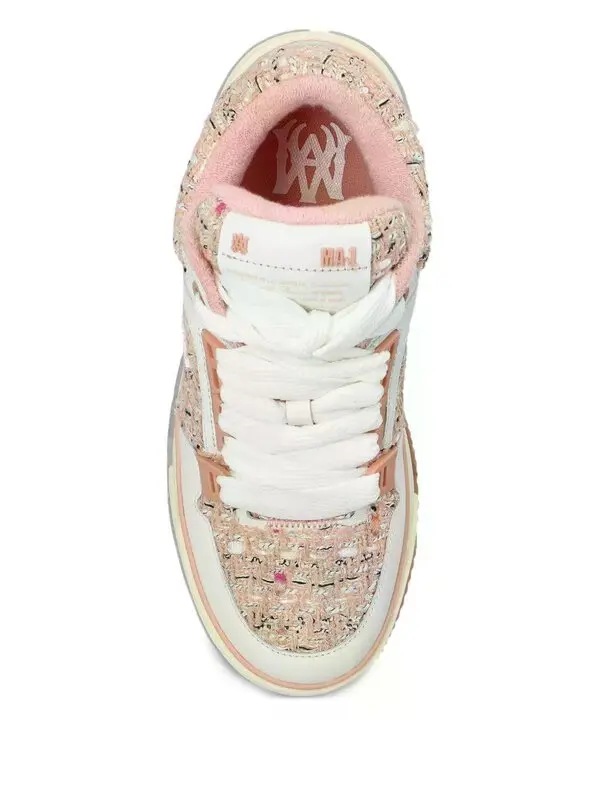 Amiri Ma-1 Tweed Sneakers - White