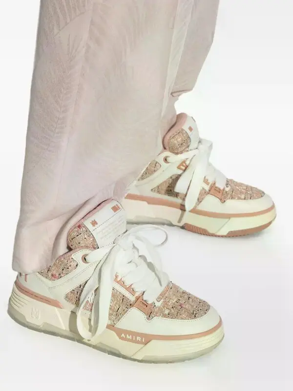 Amiri Ma-1 Tweed Sneakers - White