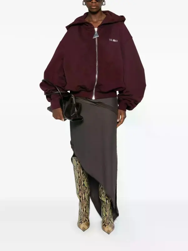 Attico Zip-up Hoodie