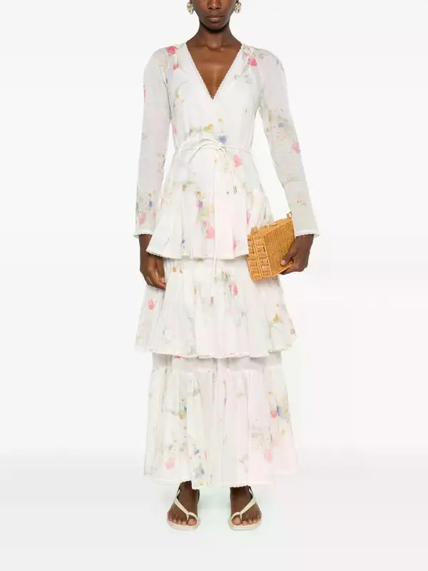 Zimmermann Lucky Maxi Dress - Neutrals
