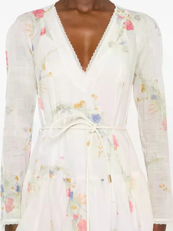 Zimmermann Lucky Maxi Dress - Neutrals