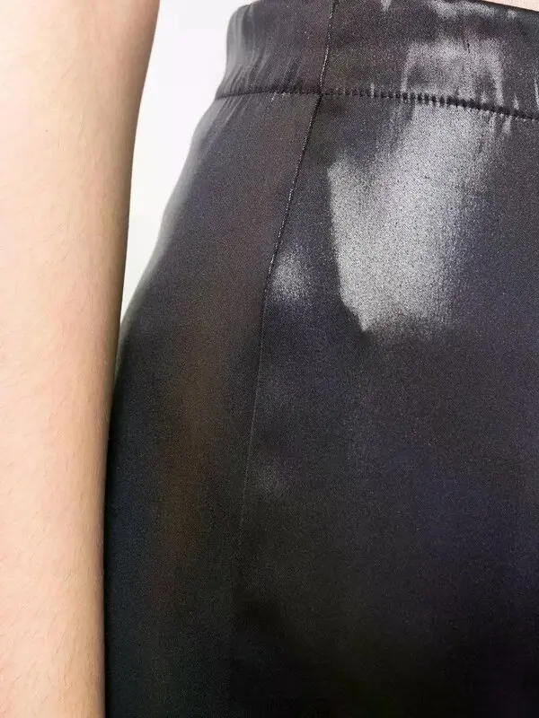 Dsquared2 Faux Leather Stirrup Leggings