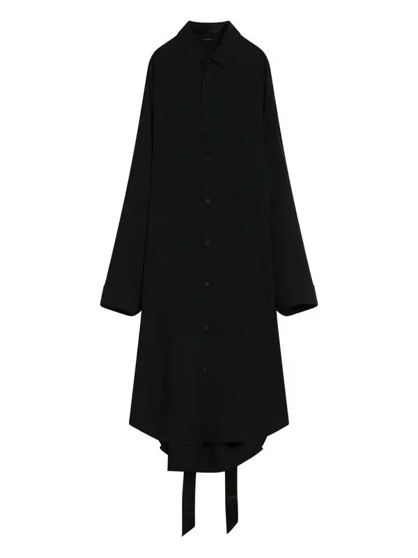Balenciaga Lace-up Back Dress