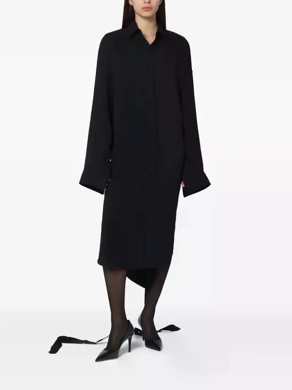 Balenciaga Lace-up Back Dress
