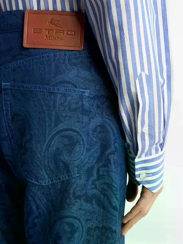 Etro Paisley-print Jeans