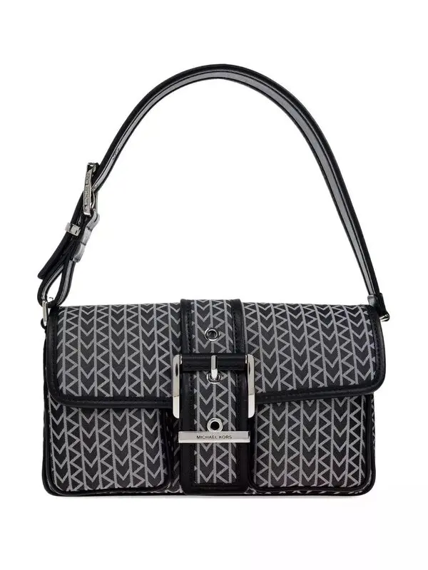Michael Kors Monogram Print Shoulder Bag