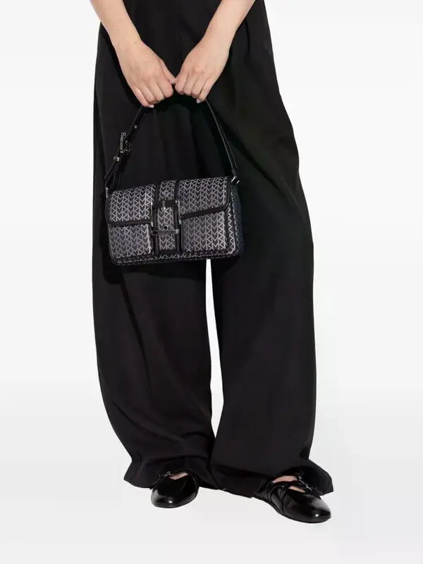 Michael Kors Monogram Print Shoulder Bag