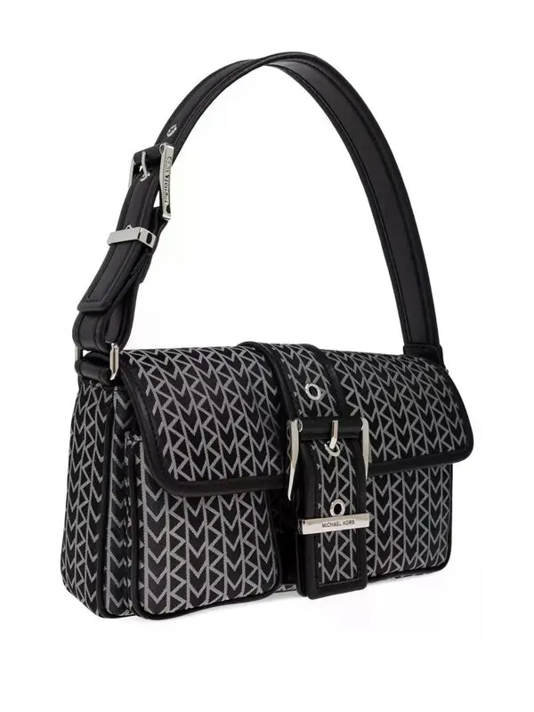 Michael Kors Monogram Print Shoulder Bag