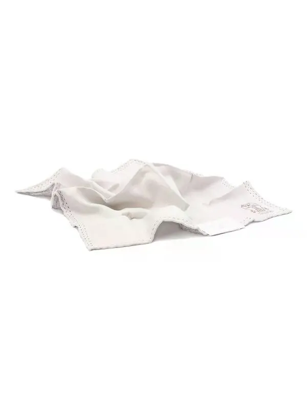 Brunello Cucinelli Silk Pocket Square - Neutrals