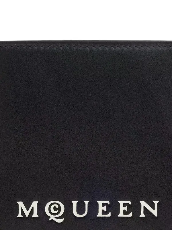 Alexander McQueen Logo-lettering Bi-fold Wallet