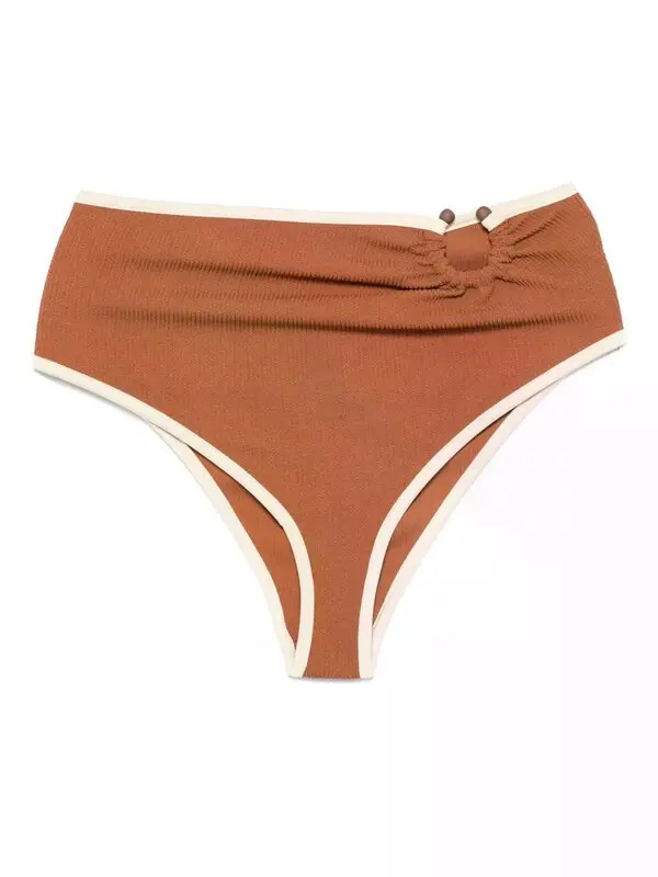 Johanna Ortiz Susurro Del Agua Bikini Bottoms - Brown