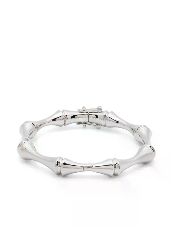 Eddie Borgo Bambu Bangle Bracelet - Silver