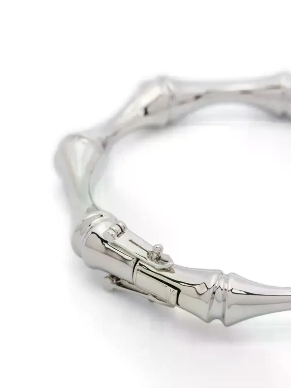 Eddie Borgo Bambu Bangle Bracelet - Silver