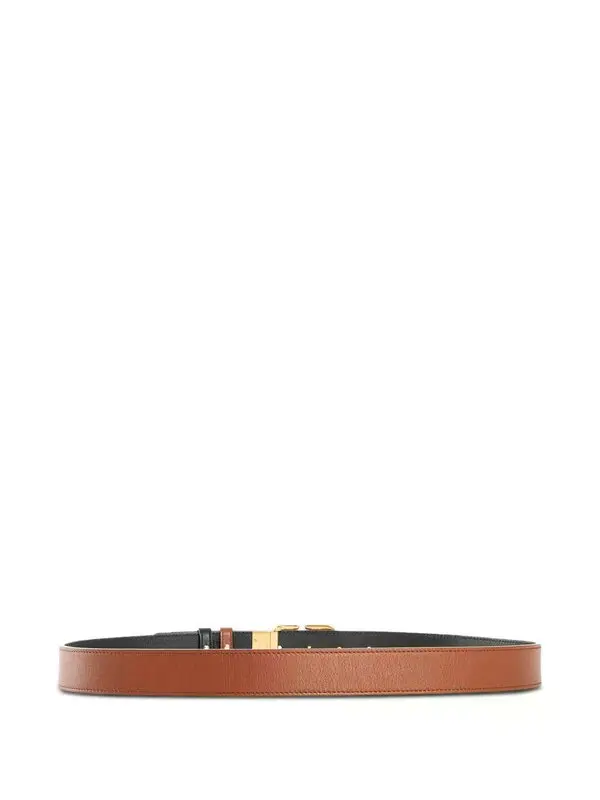 Valentino Garavani Vlogo Signature Reversible Belt - Neutrals