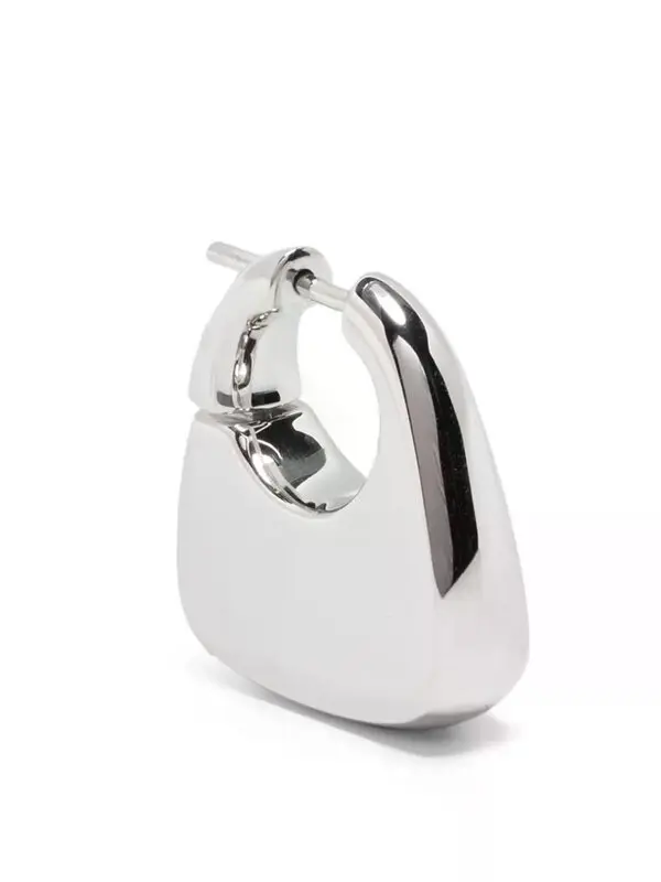 MARIA BLACK Medium Tote Earring - Silver