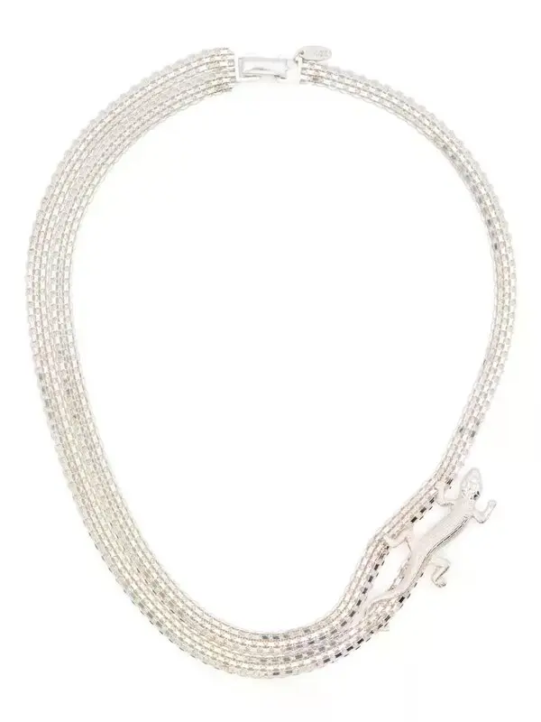 WOUTERS & HENDRIX Double-chain Necklace - Silver