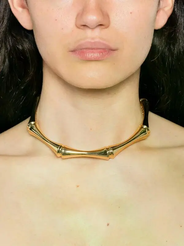Eddie Borgo Bambu Necklace - Gold