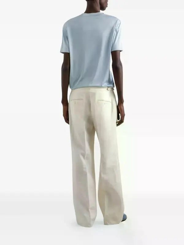 Dolce & Gabbana Silk T-shirt - Blue
